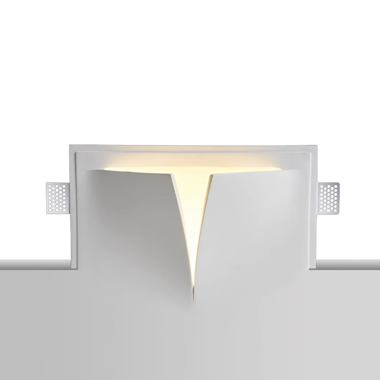 Wholesale 12-Inch Hidden Gypsum Wall Lamp Smooth LED Simple Embedded ...